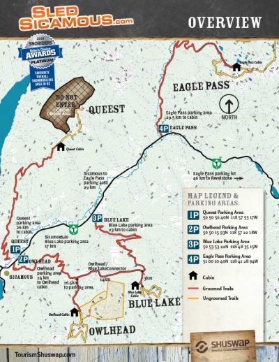 SLEDDING AREAS – Sled Sicamous